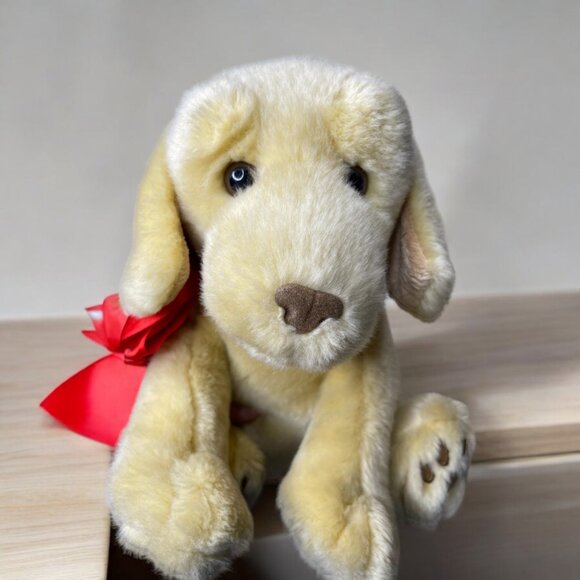 Play Wonder | Toys | Play Wonder Inch Sitting Yellow Lab Plush Puppy ...